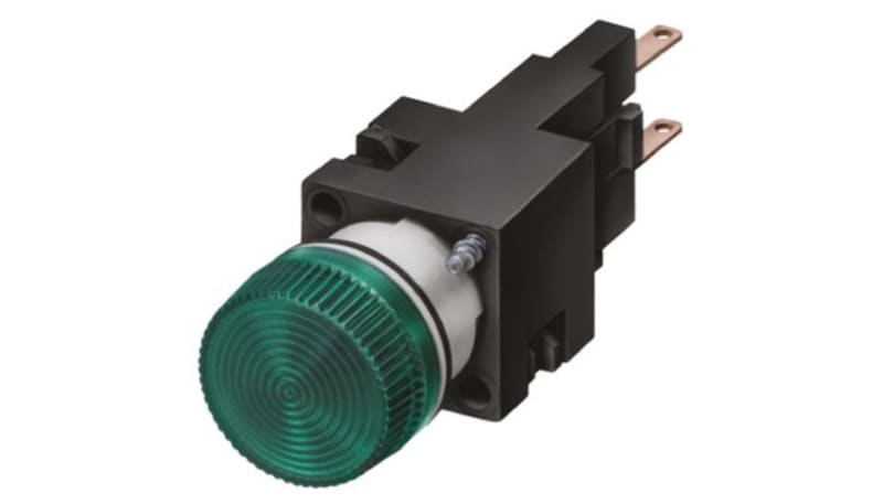 Siemens 3SB2204-6BE06 Green Incandescent Control station Indicator 16 ...