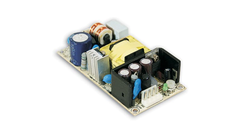 MEAN WELL PS-35-3.3 Power Supply,AC-DC,3.3V,6A,100-264V In,Open Frame ...