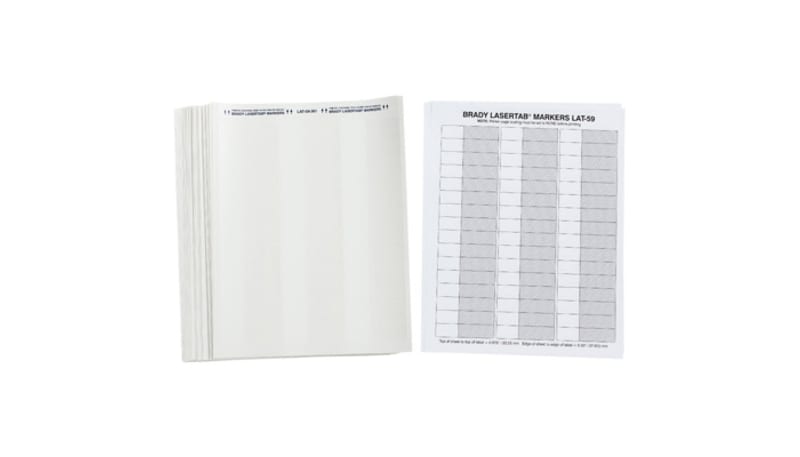 Brady LAT-59-361-2.5 2.625 IN X 0.600 IN (66.68 MM X 15.24 MM)