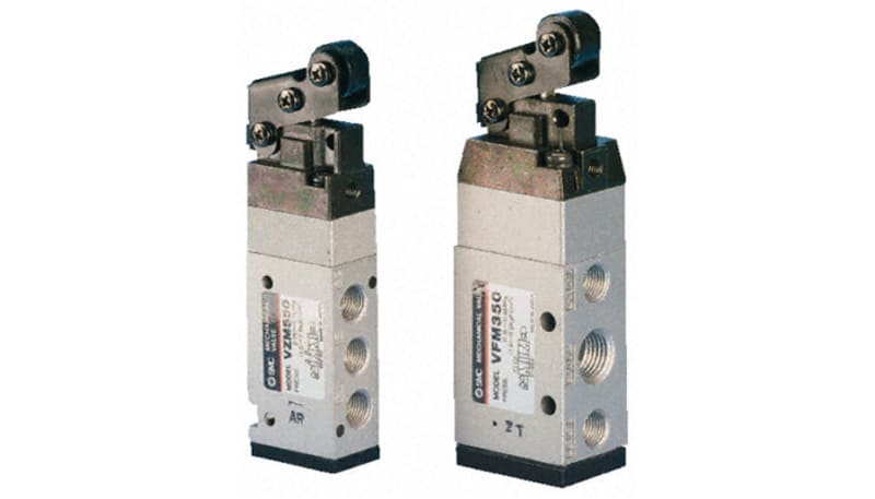 SMC Corporation VZM550-01-01 VZM500 Rc 1/8 5/2 Pilot/Pilot Manifold ...