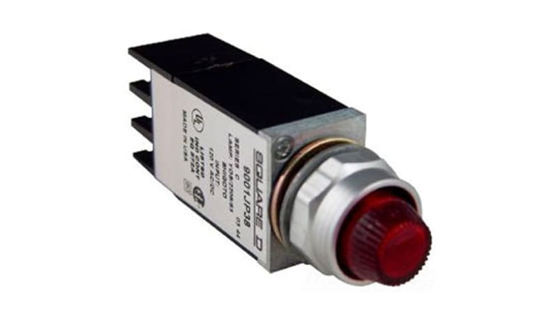 Square D 9001JP38R29 PILOT Light 120V 11/16IN TYPE J +OPTIONS