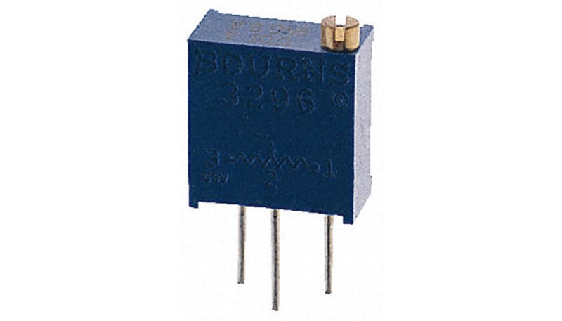 Bourns 3296Y-1-505LF 3296Y top adj cermet trimmer,5M 10mm,PCB,25 Turns ...