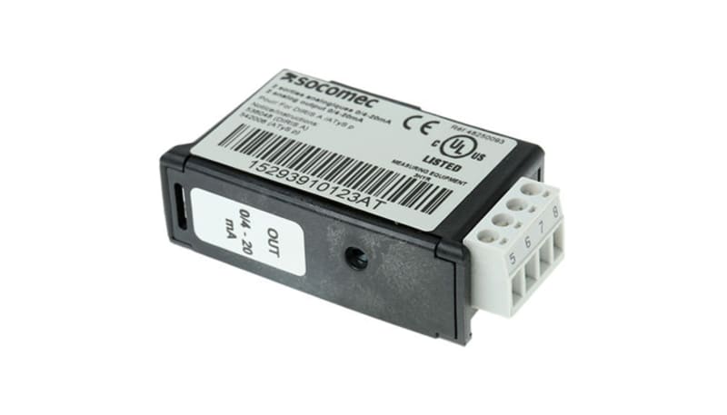 RS COMPONENTS UK 4825 0093 Socomec PLC I/O Module