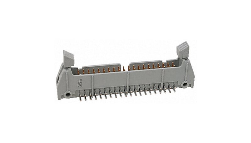 3M N3431-5202RB 3000 Series,2.54mm Pitch 34 Way 2 Row Right Angle PCB ...