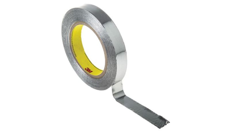 3M 425 - 19,1MM (21205) Aluminium Tape, W.19.1mm, L.55m 51 N/100 mm ...