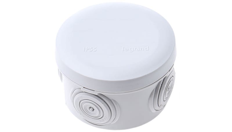 Pass & Seymour 0 920 01 IP55 Junction Box, 60 x 40mm, Gray