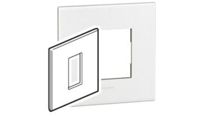 Pass & Seymour 576540 White 1 Gang Polycarbonate Franco-Belgain, German ...