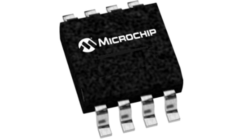 Microchip Technology Inc. 93LC46A-E/SN 1K, 128 X 8 SERIAL EE, EXT8 SOIC ...