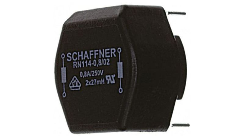 Schaffner / TE Connectivity RN114-1.2-02 10000 uH -30 - +50% Current ...