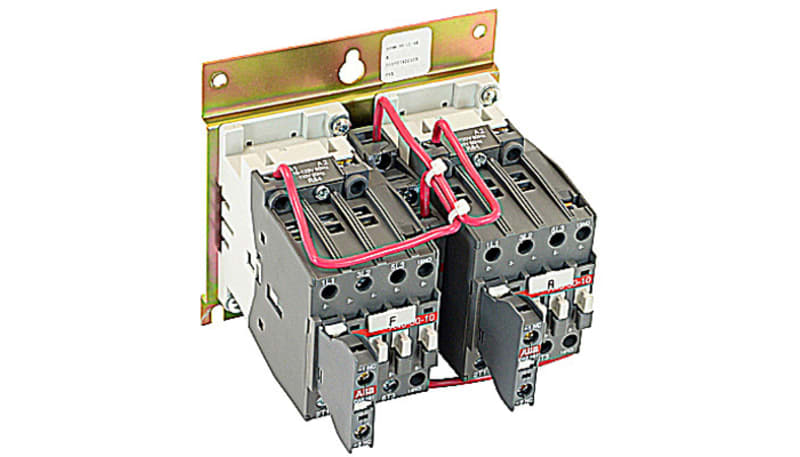 ABB A40M-30-11-84 Contactor,NEMA,3 Pole,42A,110-120VAC@60Hz,110VAC@50Hz ...