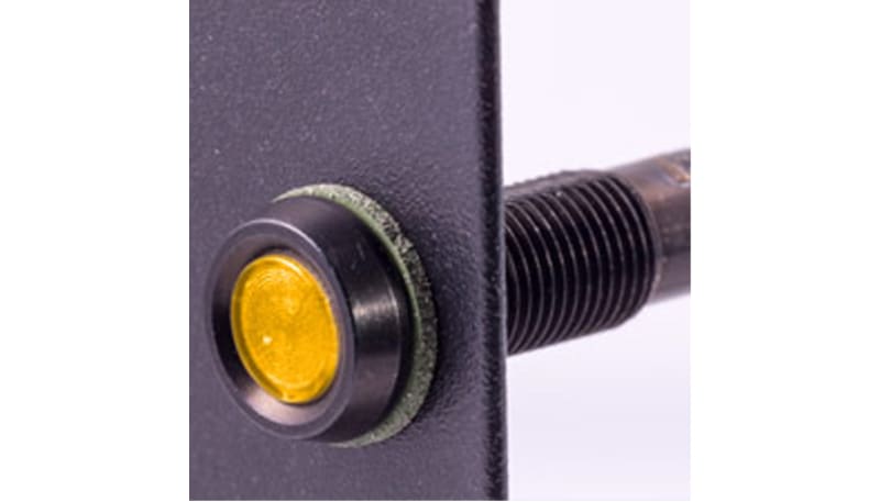 Bivar, Inc. PM5-A7W28V Indicators Pnl-Mnt Black Anodized Aluminum 7.0mm ...