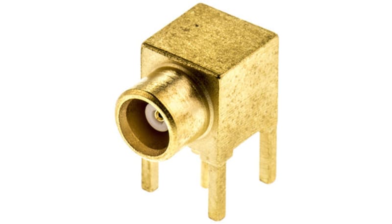 RADIALL R113665000W AuPt MCX r/aPCB through hole surface skt