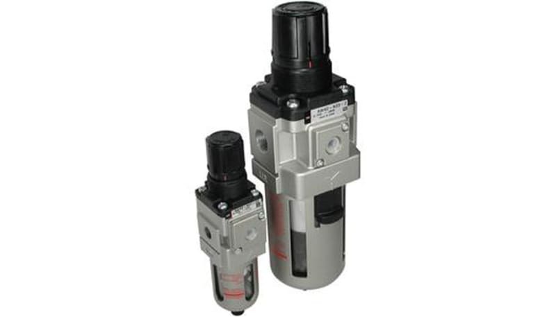 SMC Corporation AW40K-N04D-Z Filter Regulator, modular, airline, 1/2NPT