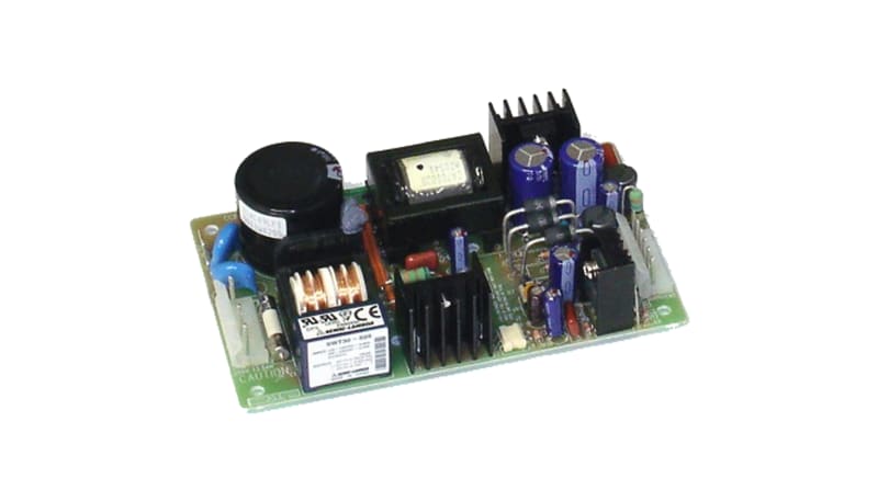 TDK-Lambda SWT30-525 Power Supply, AC-DC, 29.5W29.5W85265VAC+5V,2A +12V ...