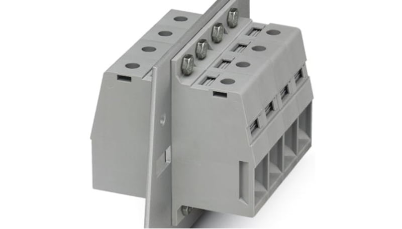 Phoenix Contact 0709644 Feed-Through Terminal Block Screw 25mm 1000V 232A 1 Pos Combicon Power ...