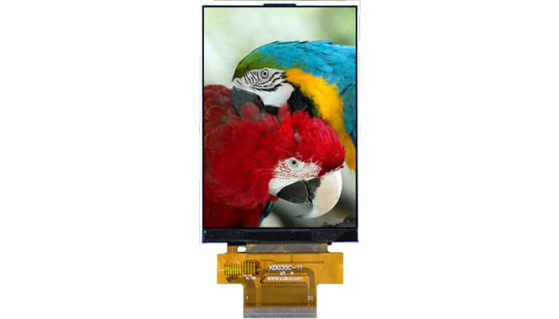 Focus Display Solutions E35RG13248LW6M250-N TFT Display; 3.5 inch ...