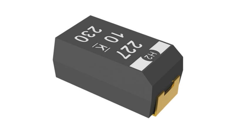 KEMET T500X227K010AG6110 220uF Solid MnO2 Tantalum Electrolytic ...