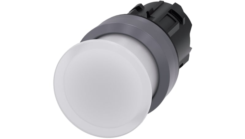 Siemens 3SU10311AD600AA0 3SU1 Illuminated 3SU1 Pushbutton, Momentary ...