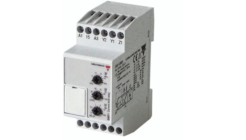 Carlo Gavazzi, Inc. DIB71CB485A Monitoring Relay, Contact Form SPDT ...