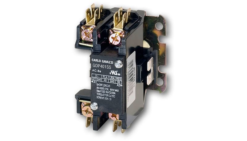 Carlo Gavazzi, Inc. GDP401SS480V Contactor, Definite Purpose, 1 Pole ...