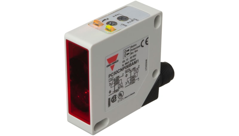 Carlo Gavazzi, Inc. PC50CNP06BAM1ML Polarized Retroreflective ...