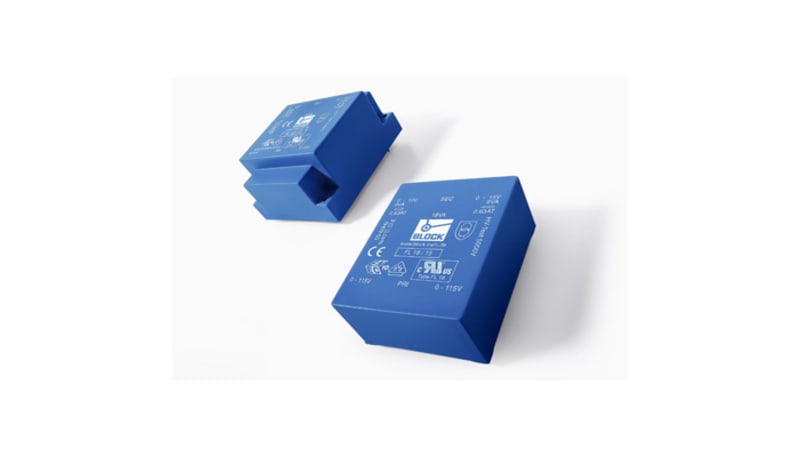 Block USA FL 2/18 Transformer, PC mt, low profile, 2 VA, 115/230Vi, 18 ...
