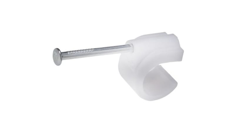RS PRO 7845027 15mm Nail In Pipe Clips - Pack of 100