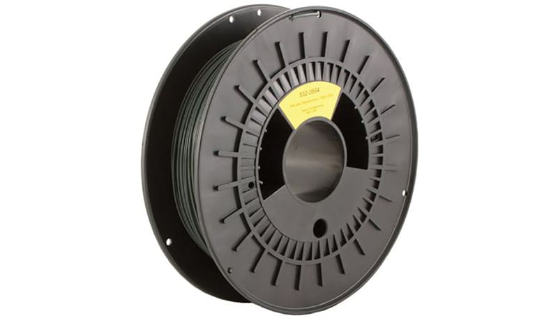 RS PRO 8320664 Dark Gray Thermochromatic 3D Printer Filament TPLA 1.75mm 0.5kg FDM 180-210C