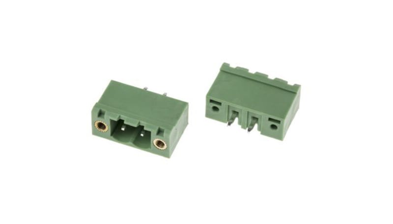 RS PRO 8744947 5mm Pitch Straight PCB Terminal Block with Plug-In Term ...