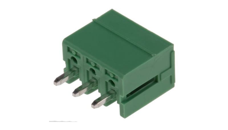 RS PRO 8745164 3.5mm Pitch Straight PCB Terminal Blockwith Plug-In Term ...