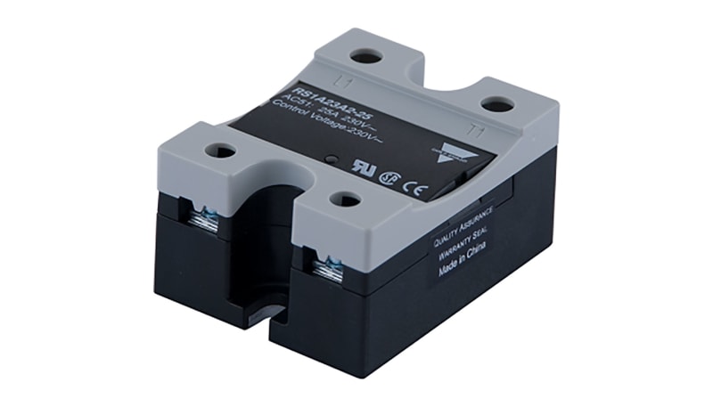 Carlo Gavazzi, Inc. RS1A40A4-25 Solid-State Relay,Zero Switch,SPST,NO ...