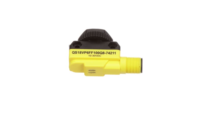 Banner Engineering QS18VP6FF100Q8-74211 Photoelectric Sensor, Fixed ...