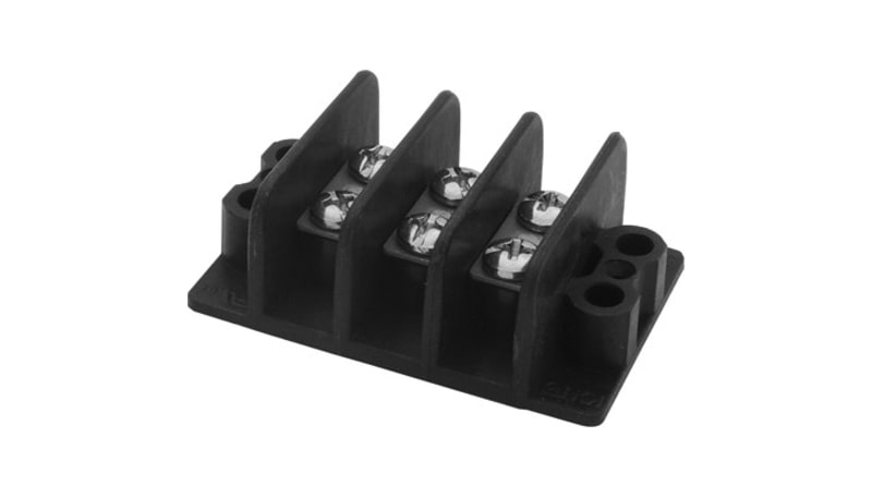 Marathon Special Products 621RZ27 Terminal Block,Hvy Dty Dbl Rw,27P,30A,600