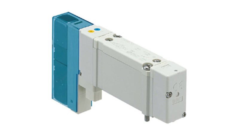 SMC Corporation SY5A00T-5NZF1 Solenoid Valve, Air, 4-Position Dual ...