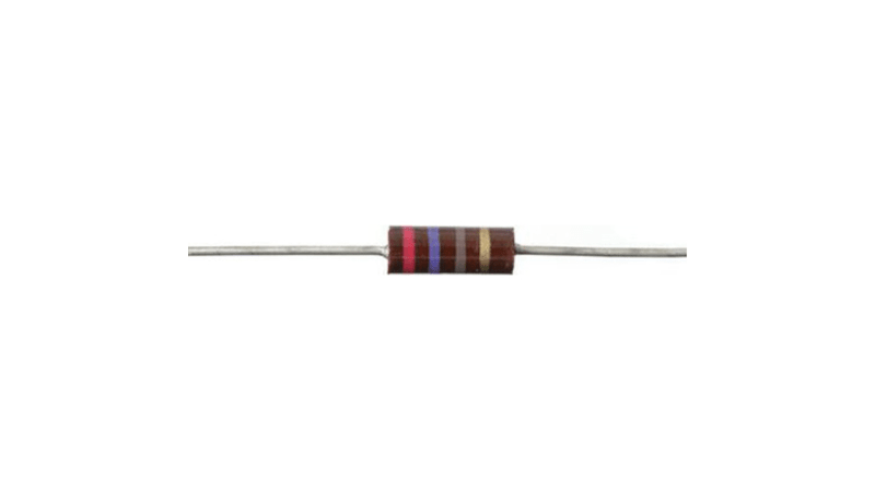 ARCOL RCC050 2K4 J RCC Series Axial Carbon Resistor 2.4kOhms +/-5% 0.5W ...