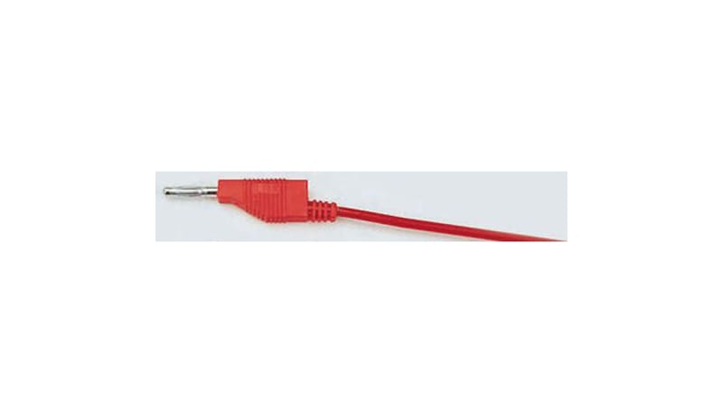 Staubli 64.7288-02521 Quadrant Conns 4 mm Test lead, 15A, 30 V ac, 60 V ...