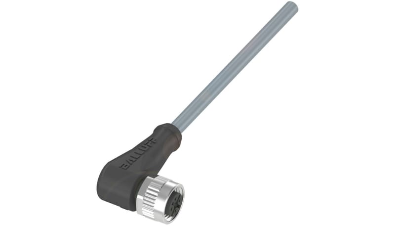 Balluff BCC0CPL Connector/cable, Female M12, PUR, 10.00 m
