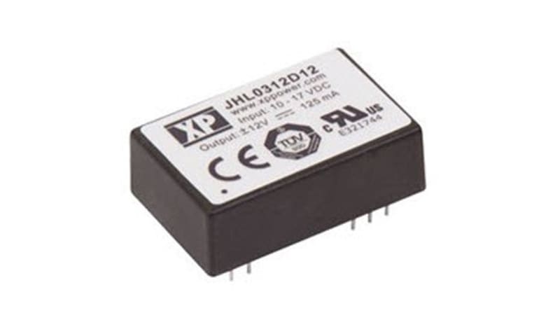 XP Power JHL0312S05 DC-DC Converter, MEDICAL DC-DC 3 WATTS, 2 X MOPP