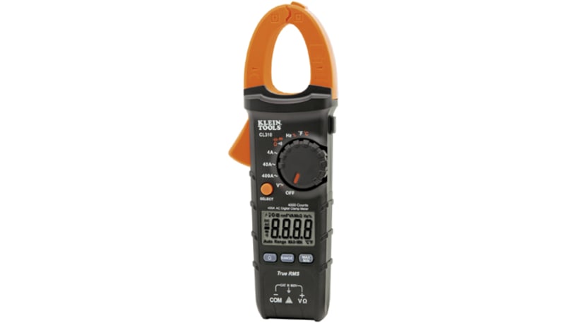 Klein Tools CL310 Digital Clamp Meter, AC Auto-Ranging, 400A