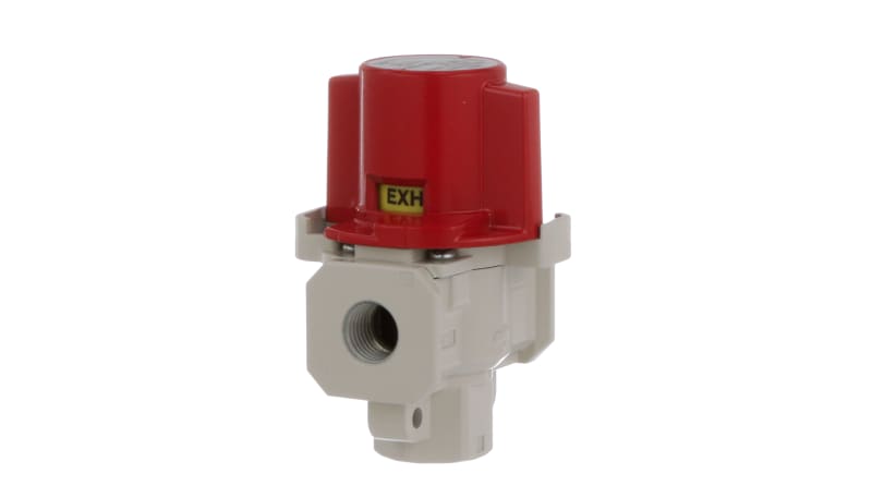 SMC Corporation VHS30-N02B-Z Valve, relief, sgl act, lock holes, 1/4NPT ...