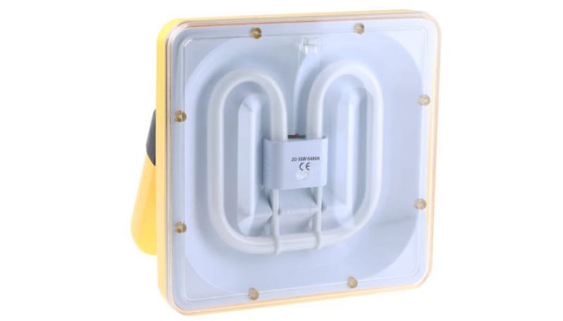 RS PRO 7210875 Compact Fluorescent Portable Task Light 55 W 110 V