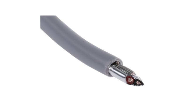 RS PRO 7754035 Multiconductor Cable 1Pr 18 AWG Aluminum Foil-PET Tape ...