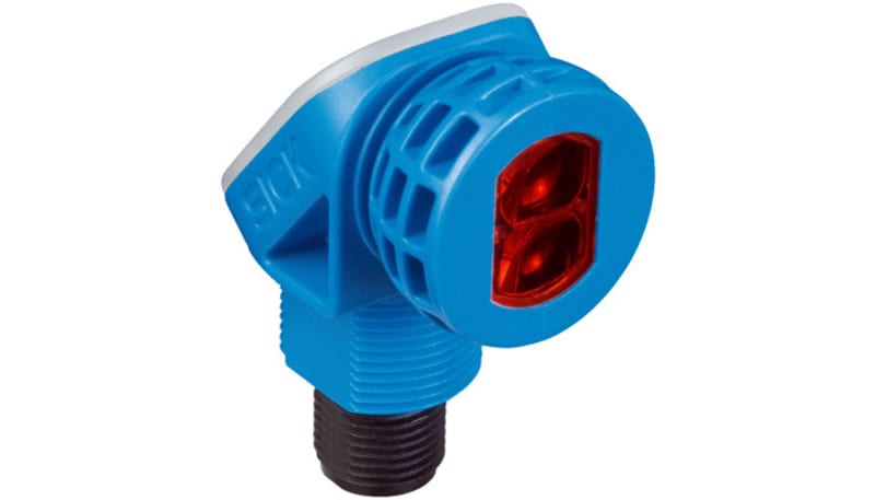 SICK EL3-N2415 Photoelectric Retroreflective Sensor, 3m, Visible Red ...