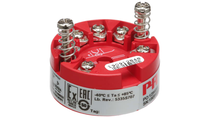 PR Electronics 5335D Temperature Transmitter, 2-Wire, HART5, I.S. RTD ...