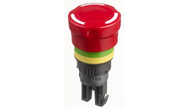 APEM Components A01ESDF1 Accessory,E-Stop Act Only,Finger Grip Head ...