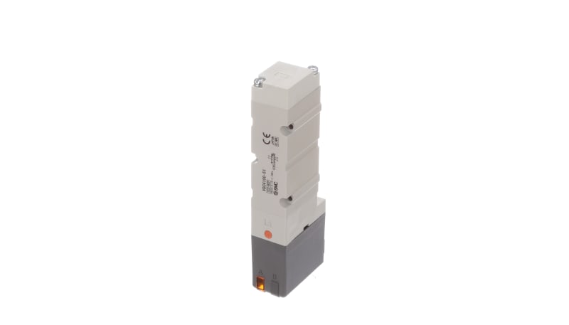 SMC Corporation VQC4100-51 Valve, 2 posit sgl, sol, 5 port, base mt ...