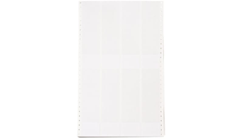 Brady DAT-34-292-1 DATAB Dot Matrix Printable Lables, 1.00 IN X 1.437 in