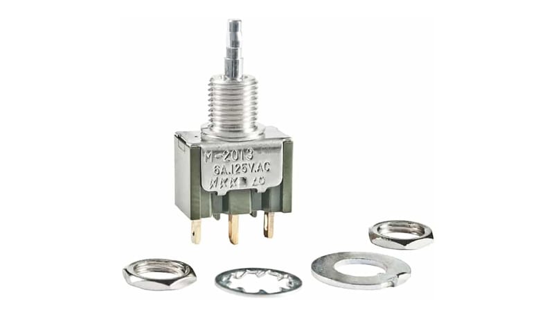 NKK Switches M2013KA1A01 BUSHING MOUNT MINIATURE TOGGLE