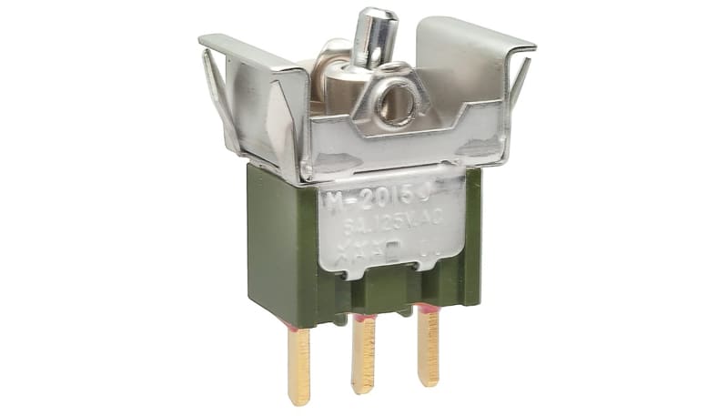 NKK Switches M2015TJA02 Switch,Rocker,Mini,SPDT,ON-NONE-(ON),Snap-In ...