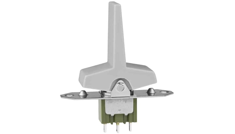NKK Switches M2019TYW01-HH FLAT FRAME MOUNT MINIATURE ROCKER